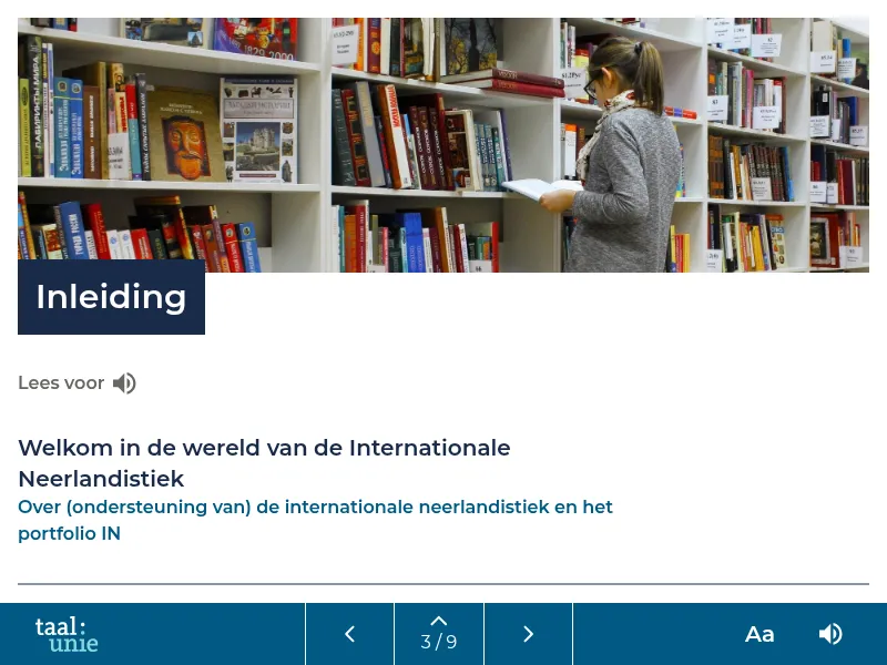 Grenzeloos Nederlands | Hét portfolio voor de Internationale Neerlandistiek