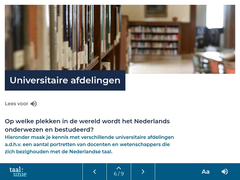 Grenzeloos Nederlands | Hét portfolio voor de Internationale Neerlandistiek