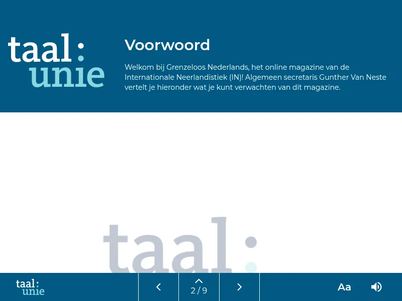 Grenzeloos Nederlands | Hét portfolio voor de Internationale Neerlandistiek